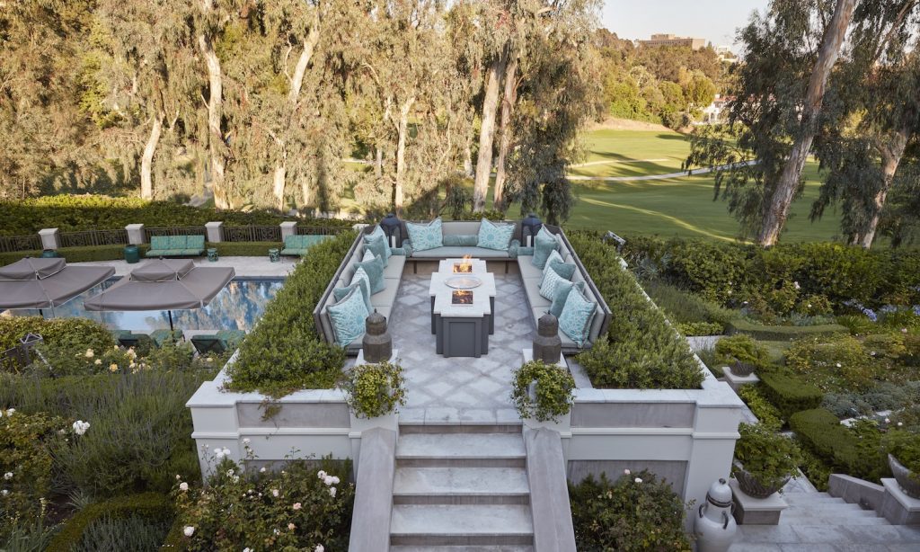 Dream Backyard Design at a Los Angeles Estate - Luxury Pools + Outdoor ...