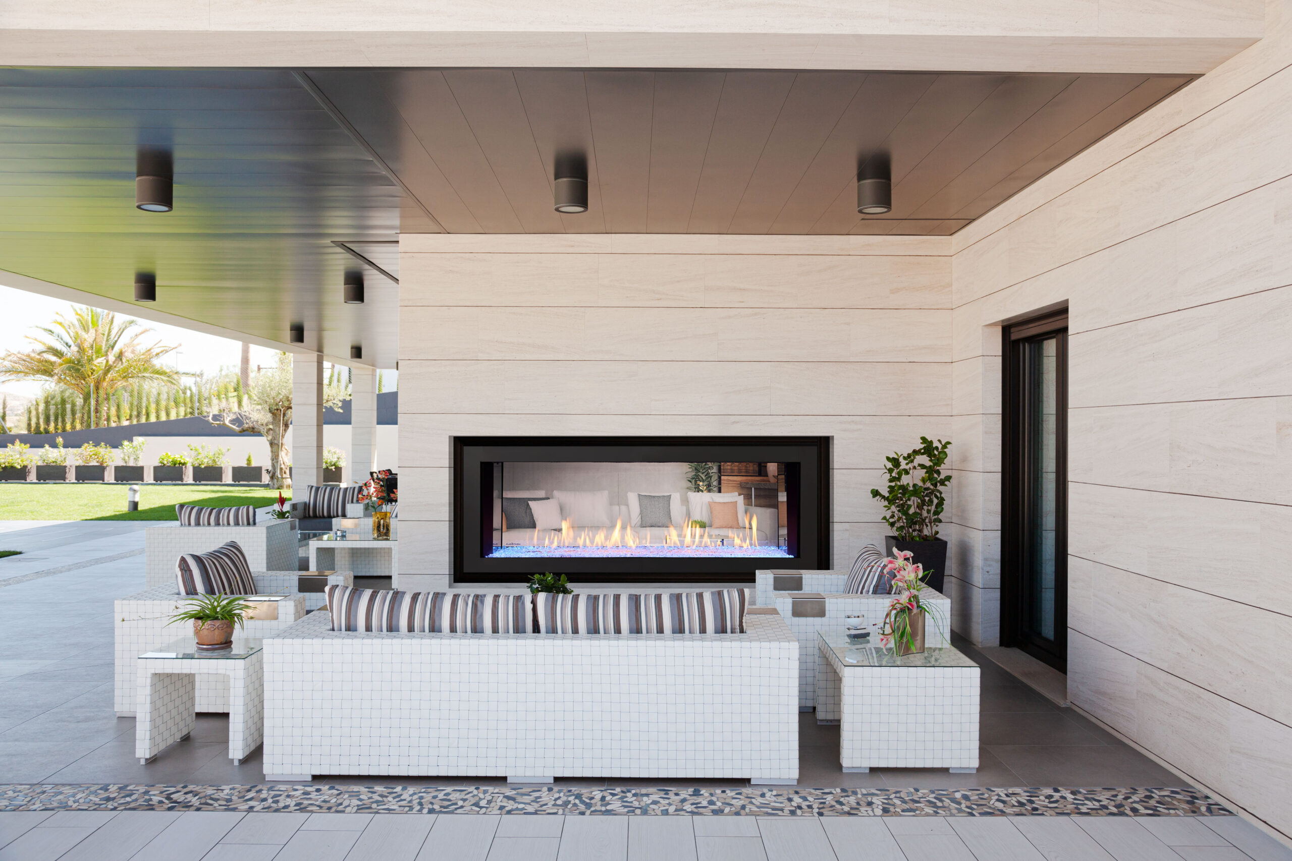 Fire Features: The Light Of The Party - Luxury Pools + Outdoor Living