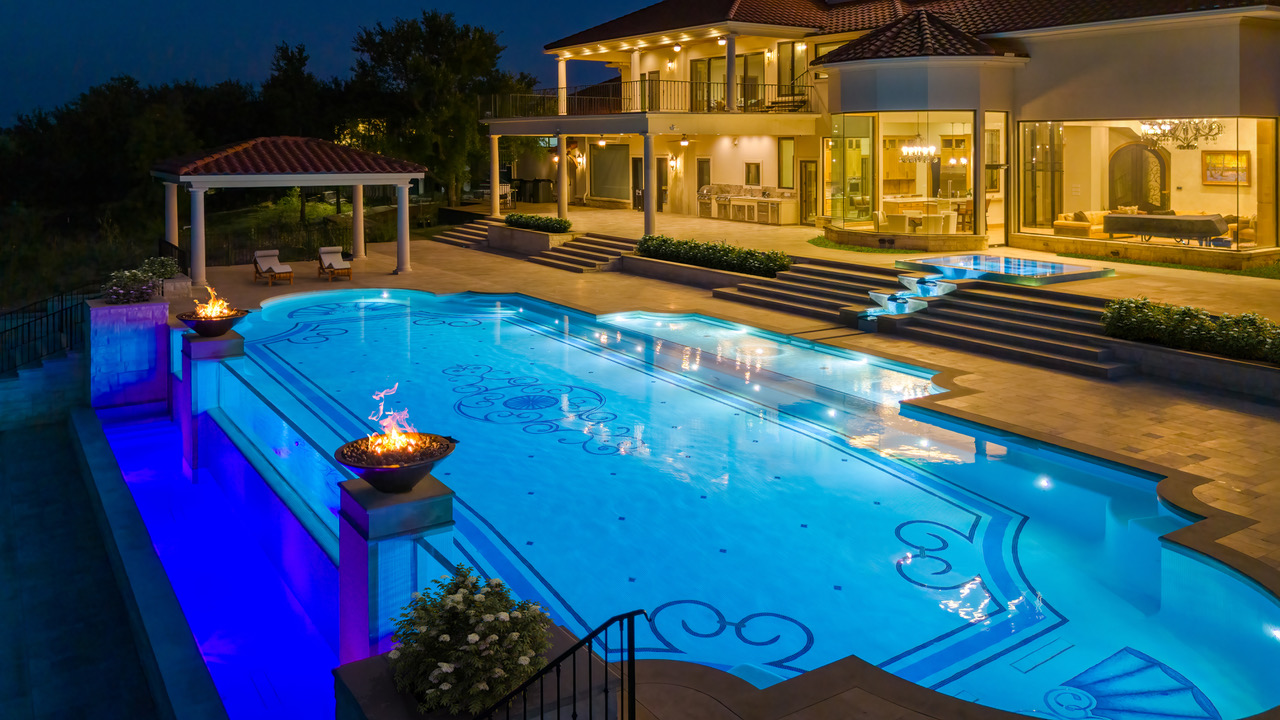 Engineering Excellence Meets Luxury Design in a Stunning Custom Pool ...
